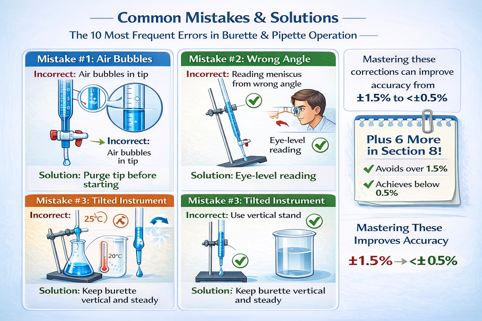 Burette vs Pipette: Key Differences & How to Choose